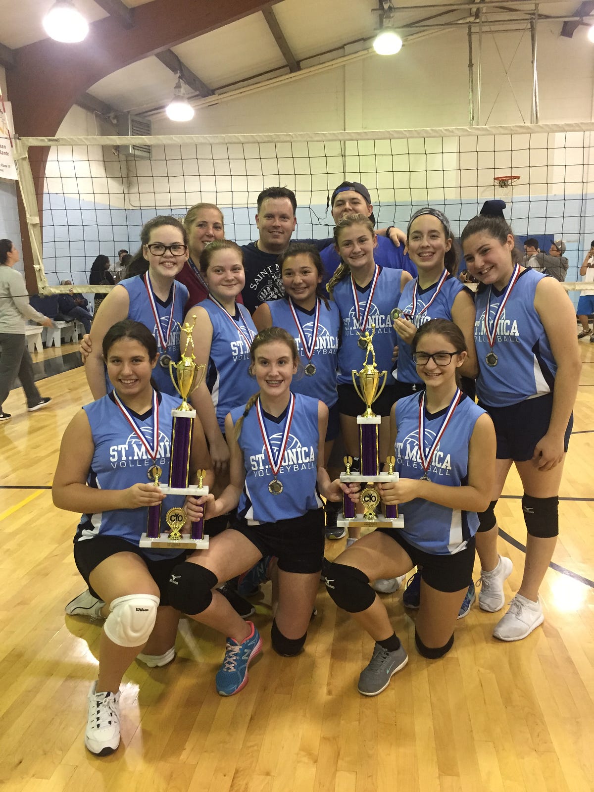 CYO Champs Crowned. St. Monica Lady Wildcats volleyball… | by Bill ...