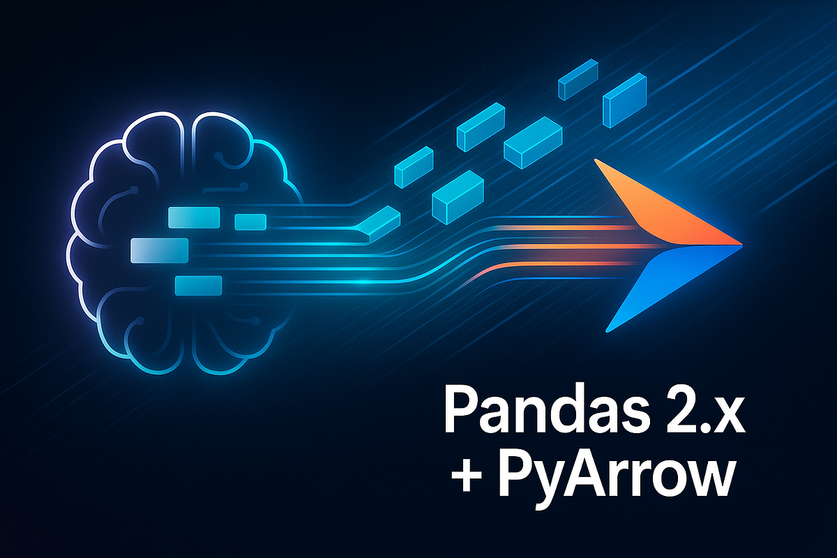 Pandas 2.x + PyArrow: Memory You Can Feel | by Codastra | Medium