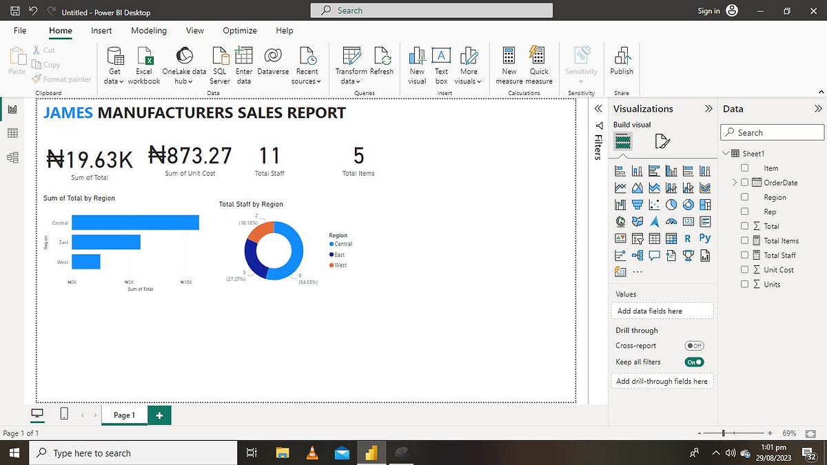 INTRODUCTION TO POWER BI - sunny James - Medium