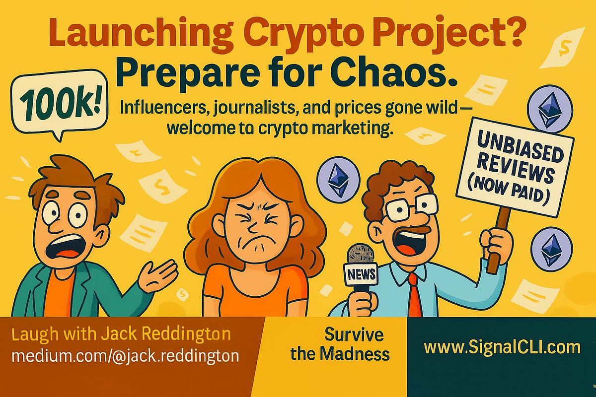 The Hilarious Reality of Launching a New Crypto Project (Or Why Our ...
