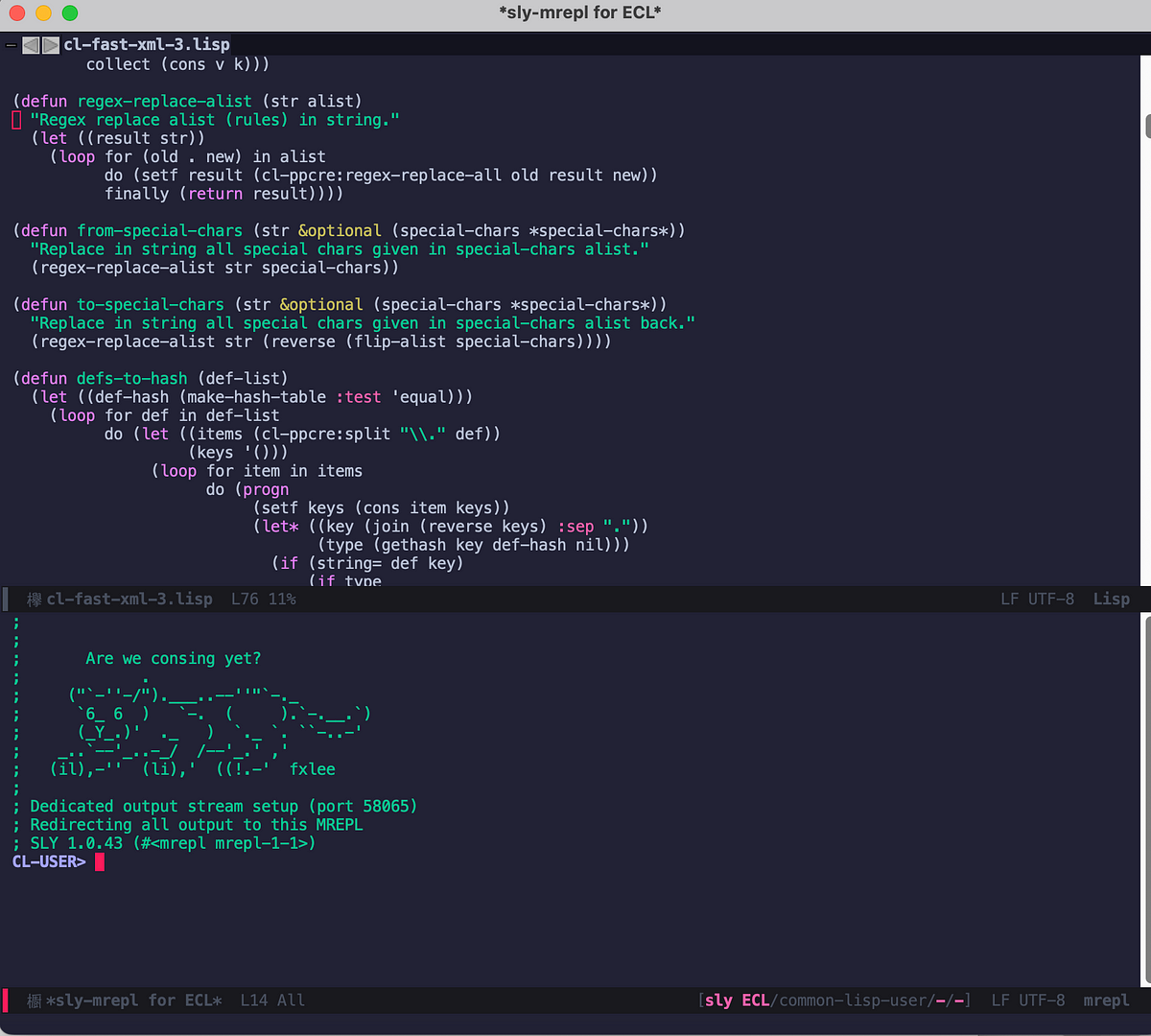 Common Lisp Trick #2: Using Sly for Programming in Common Lisp with ... Common Lisp Trick #2: Using Sly for Programming in Common Lisp with ...
