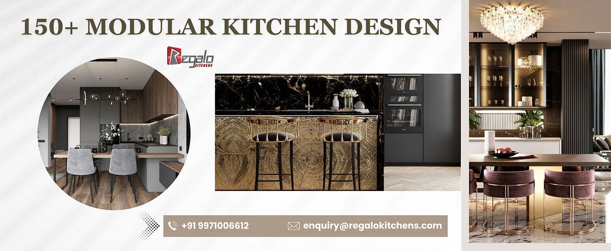 150+ Modular Kitchen Design - Regalo Kitchens - Medium