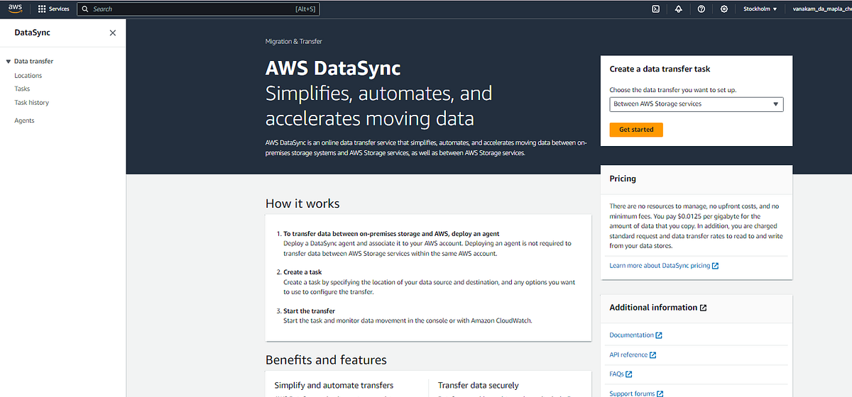 35)AWS-Amazon Web Services(Basic Services)-AWS Data Sync-Overview & Hands On-Deployment: | by ...