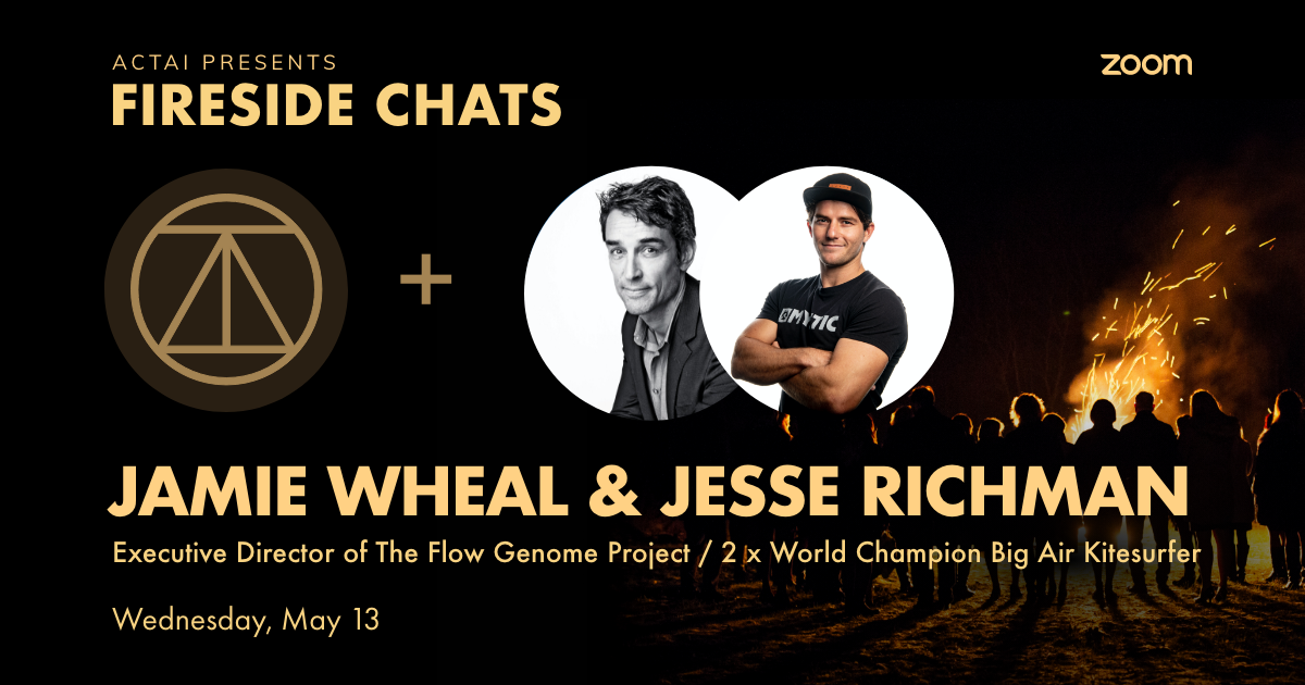 Fireside Chat with Jamie Wheal, Executive Director of the Flow Genome ...