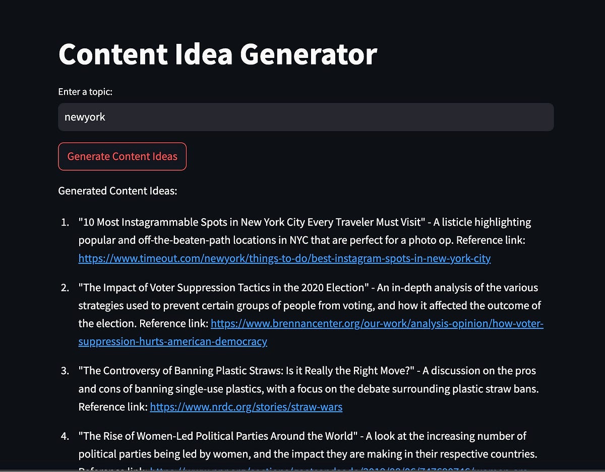 Revolutionizing Content Creation: Introducing the Content Idea ...