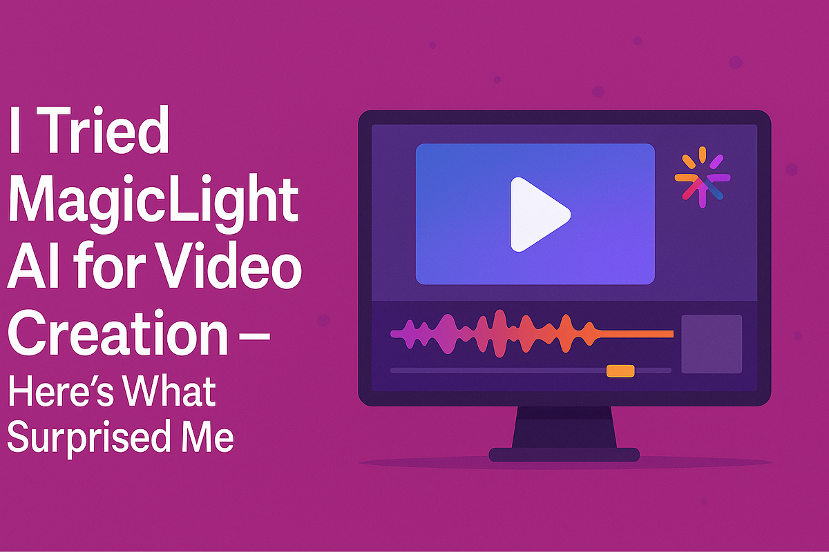 I Tried MagicLight AI for Video Creation — Here’s What Surprised Me ...