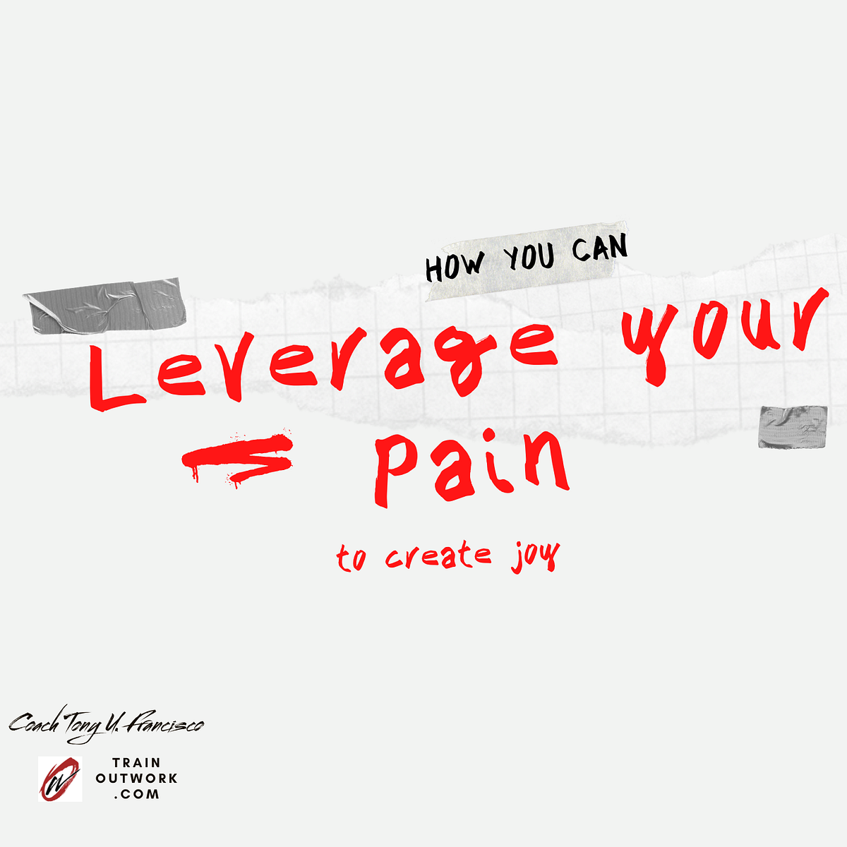 Leverage Your Pain to Create Joy - The Shortform - Medium