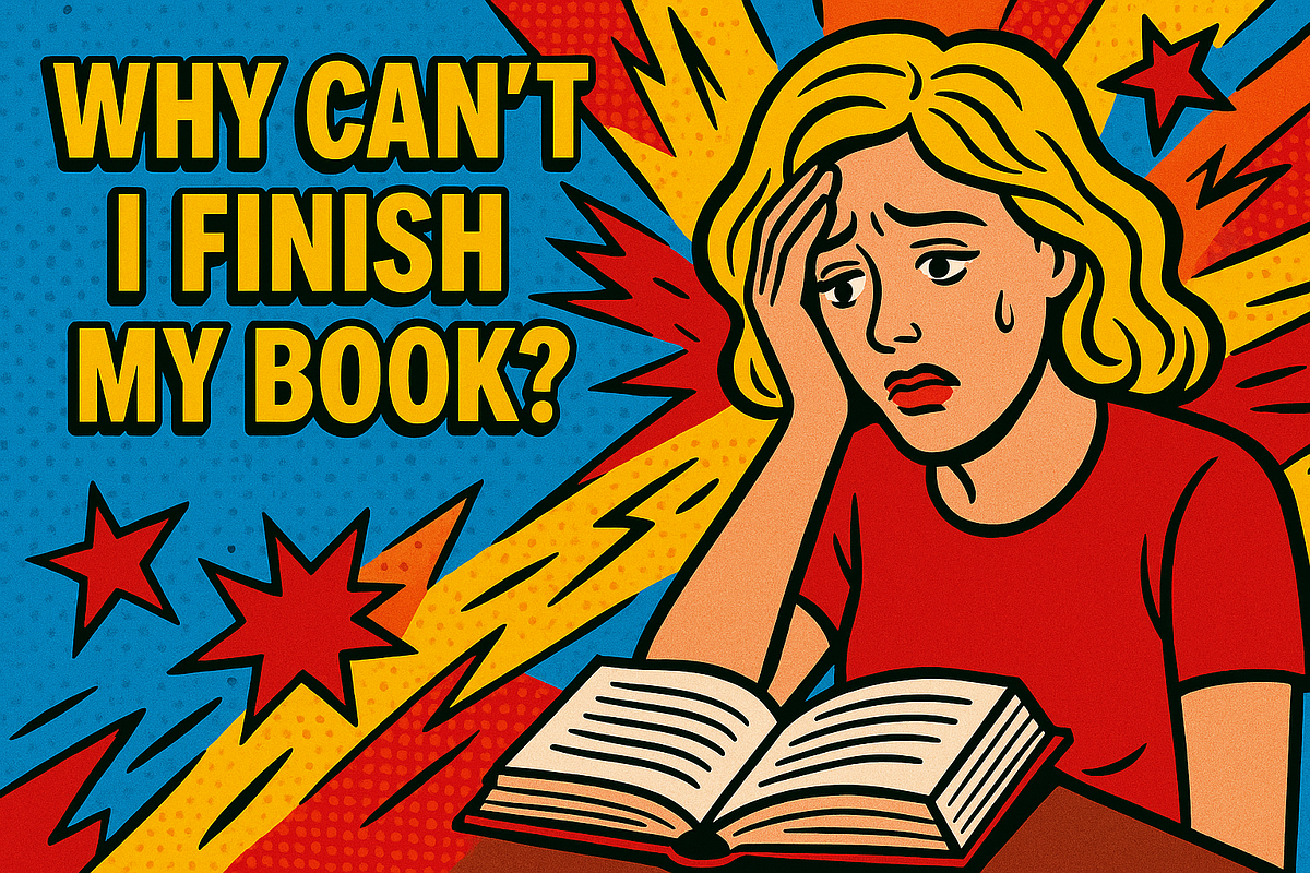 Why You Can’t Finish Your Book (And How to Change That) | by Dr Eisha ...