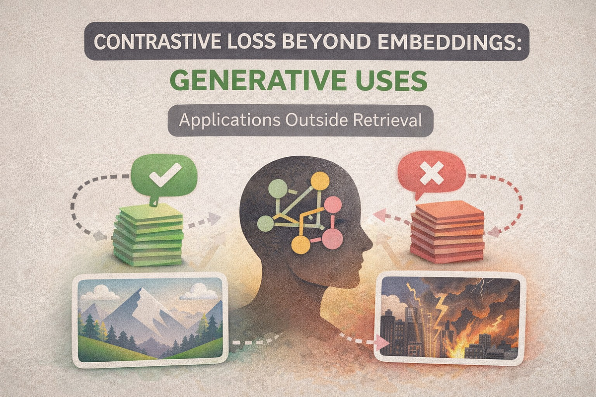 Contrastive Loss Beyond Embeddings & its Generative Uses | by Zaina ...