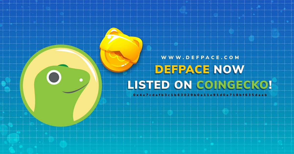 We are listed on COINGECKO! - DefVerse NFT - Medium