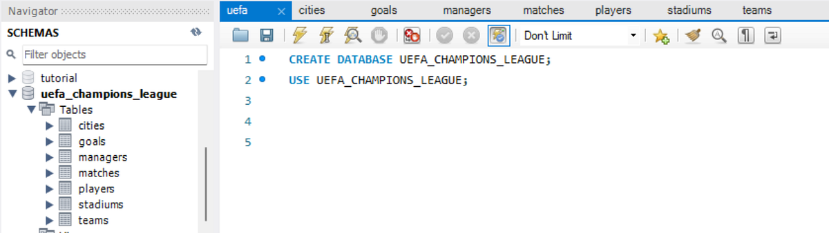 UEFA Champions League SQL Database: A Goldmine for Data-Driven Insights ...