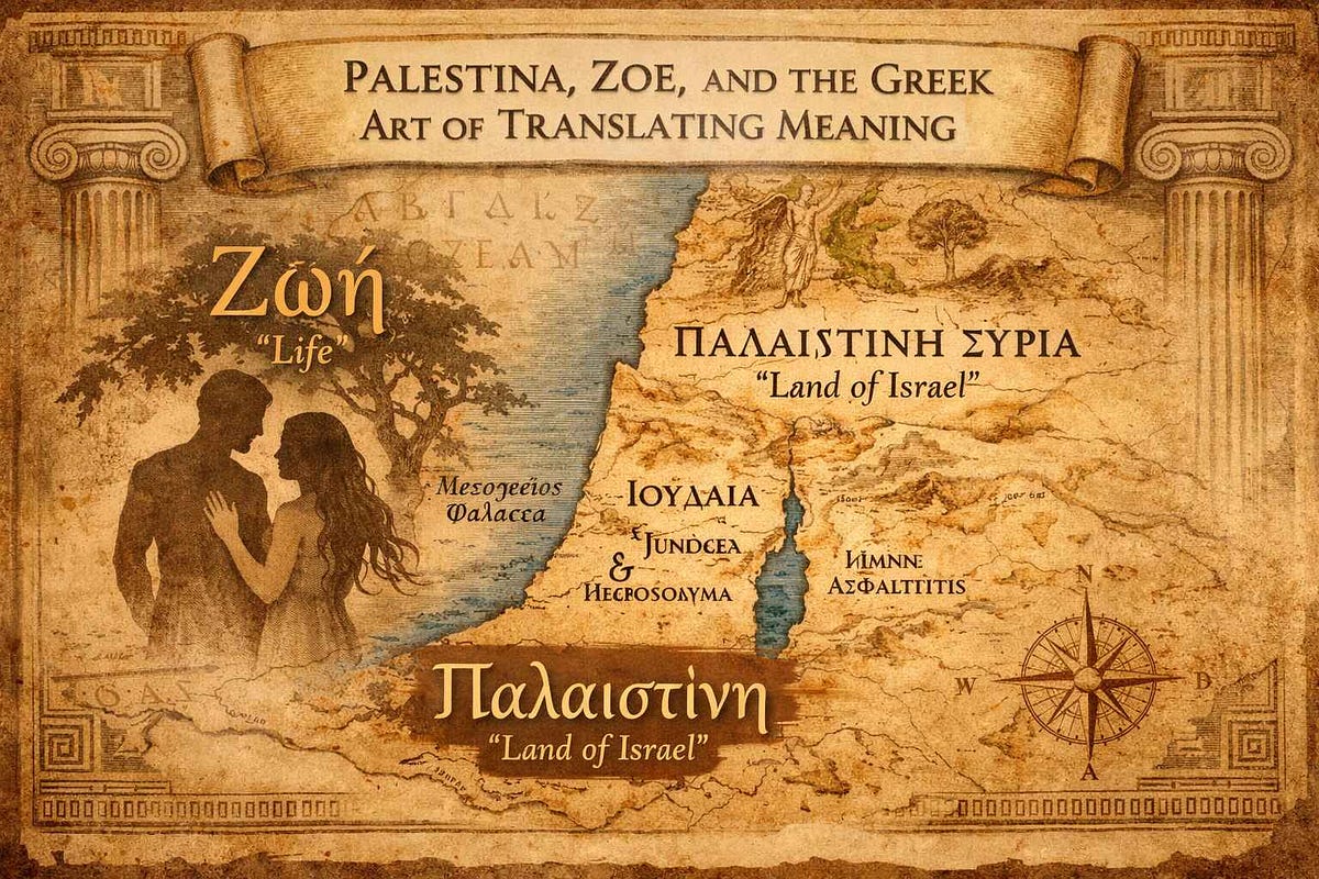 Palestina, Zoe, and the Greek Art of Translating Meaning | by Dr. Ivan ...