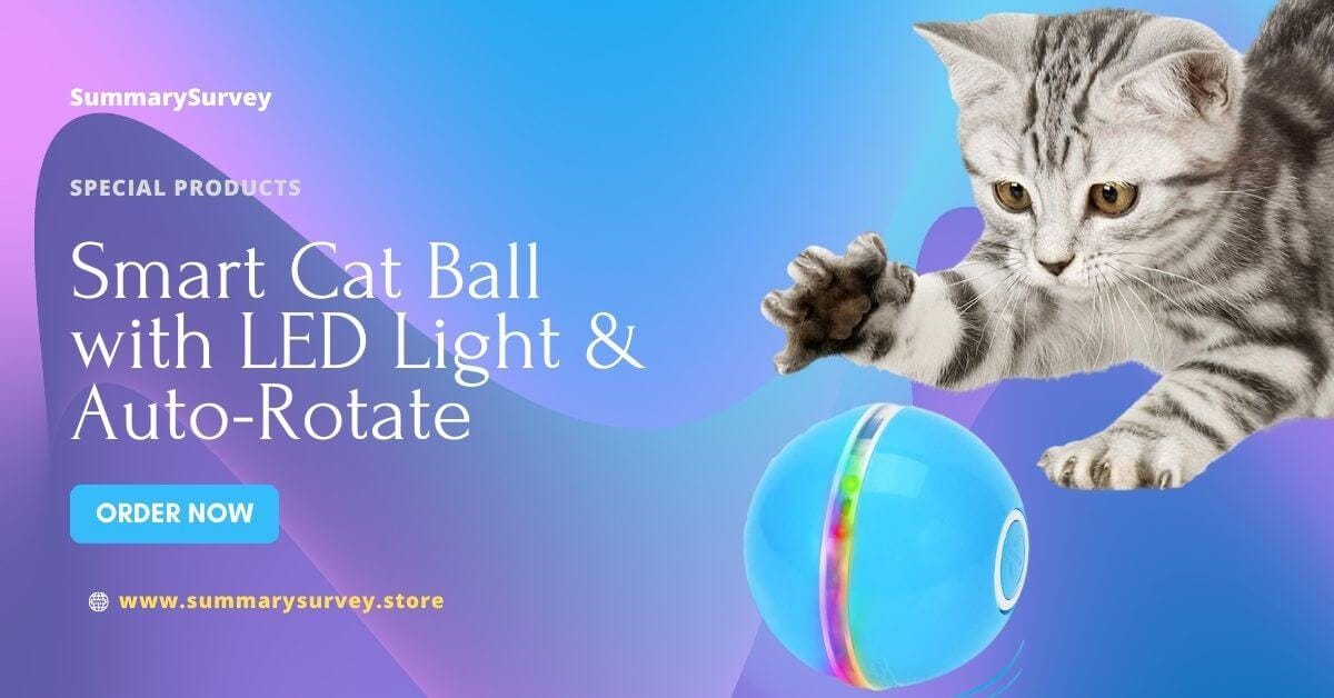 Revolutionize Your Cat’s Behavior with the Smart Cat Ball: A Must-Have ...