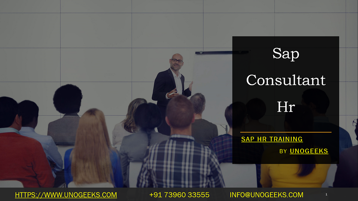 SAP CONSULTANT HR. Decoding the Role of an SAP HR… | by Techtutorsti ...