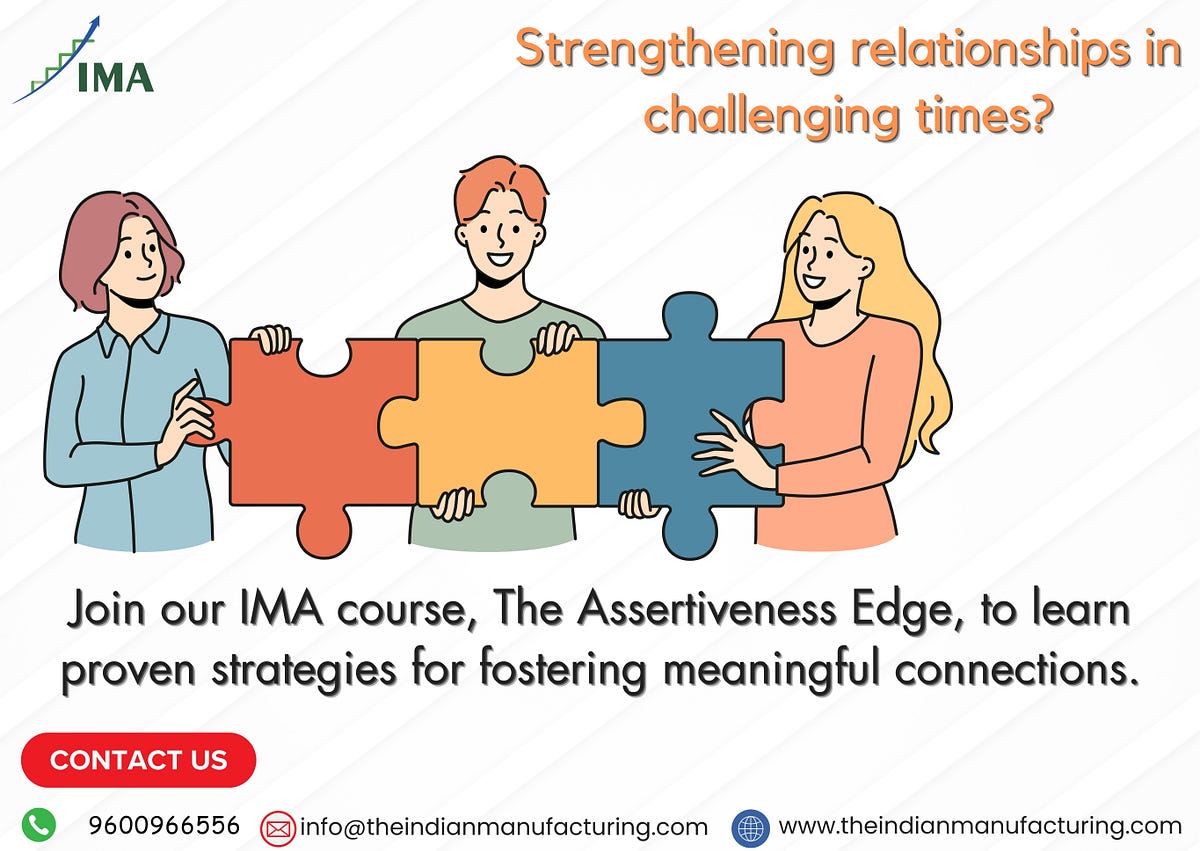 Strengthening Relationships in Challenging Times: Join IMA’s ...