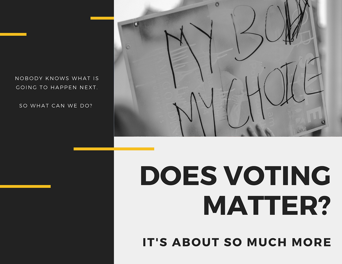 Does Voting Matter?. I have come to the realization that I… | by Sam ...