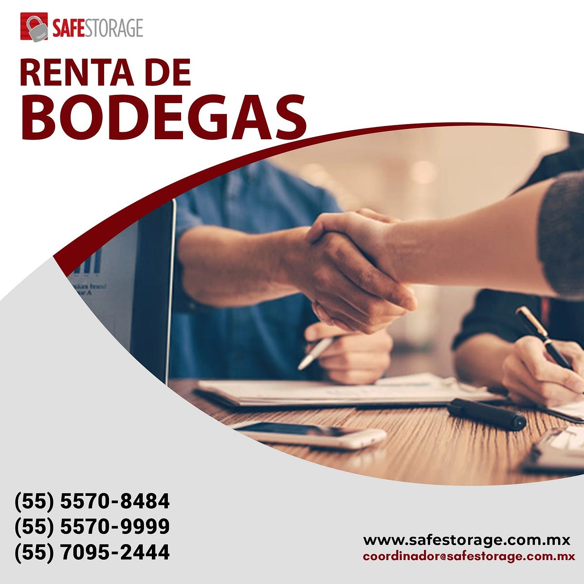 Servicio de Renta de Bodegas en la Ciudad de México - Safe Storage - Medium