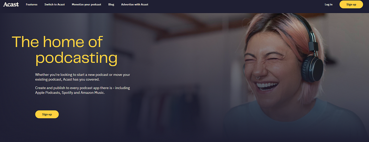 Podcast Host Review — Acast. This is a pretty good free hosting… | by E ...