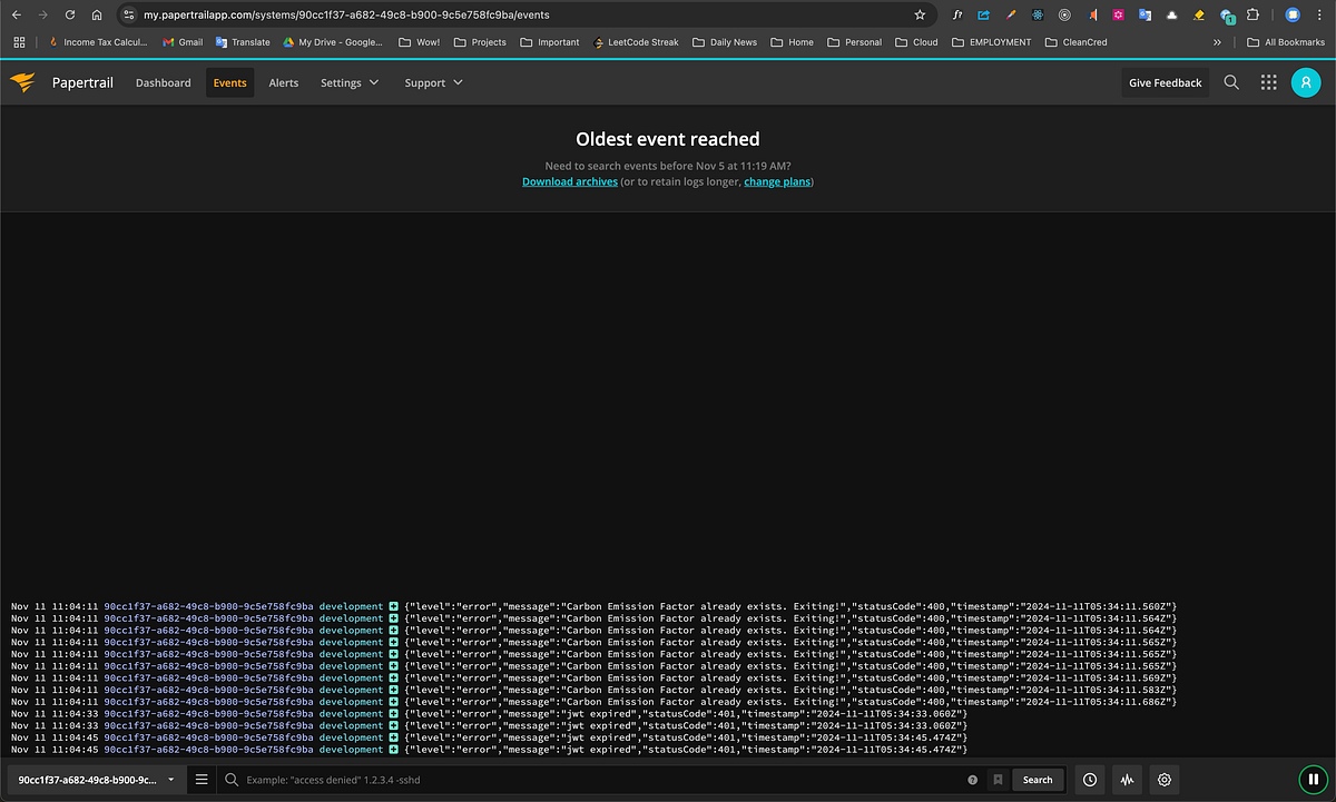 Centralized Logging in Node.js App | by Visakh Vijayan | JavaScript in Plain English