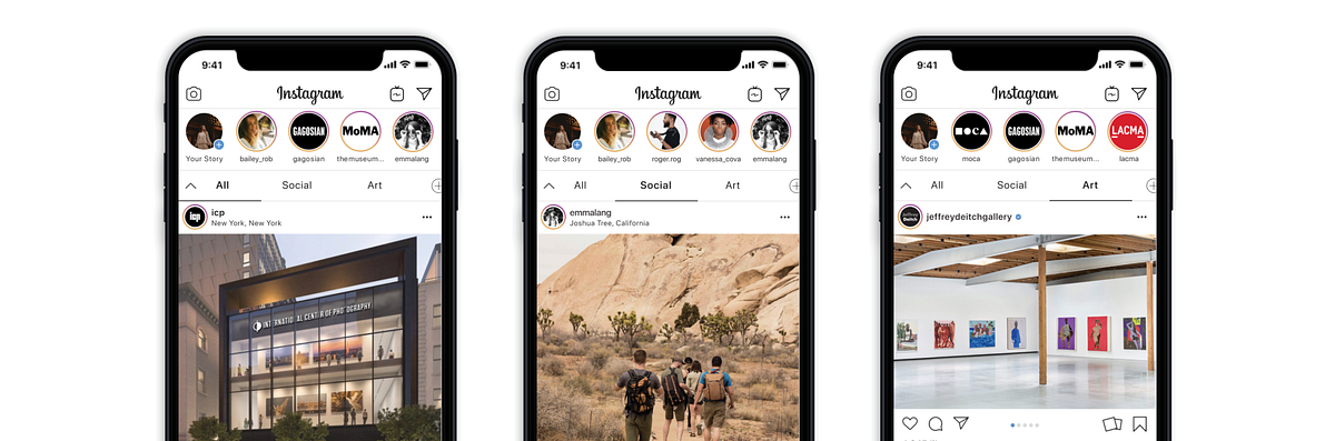 Instagram Concept: Customizable Feeds for Quickly Connecting to ...