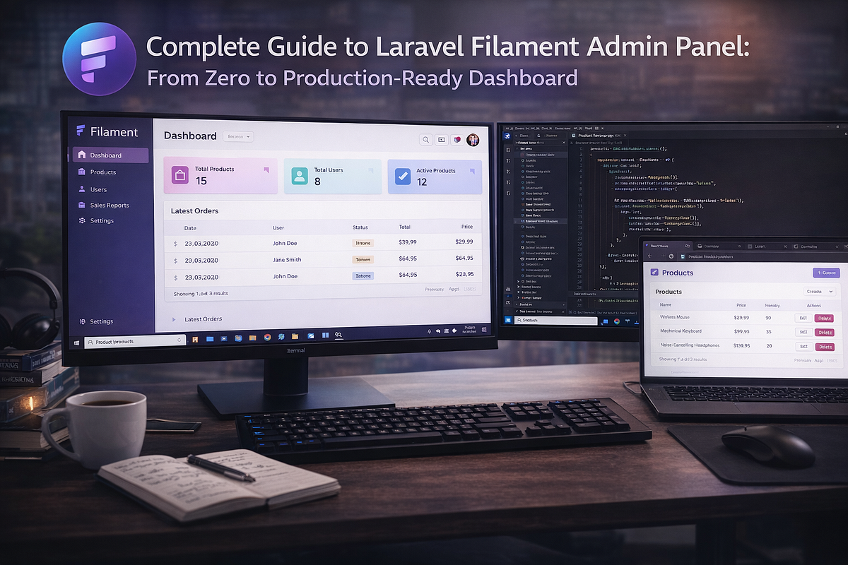 Complete Guide to Laravel Filament Admin Panel: From Zero to Production ...