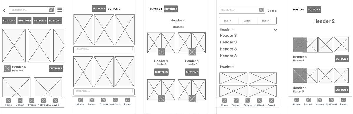 Challenge 2: Wireframing. For this challenge I used the same… | by ...