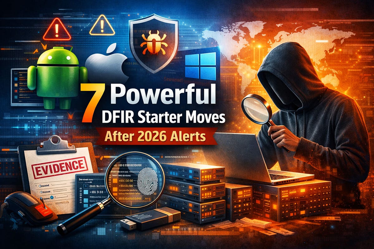7 Powerful DFIR Starter Guide Moves After 2026 Alerts | by Pentest ...