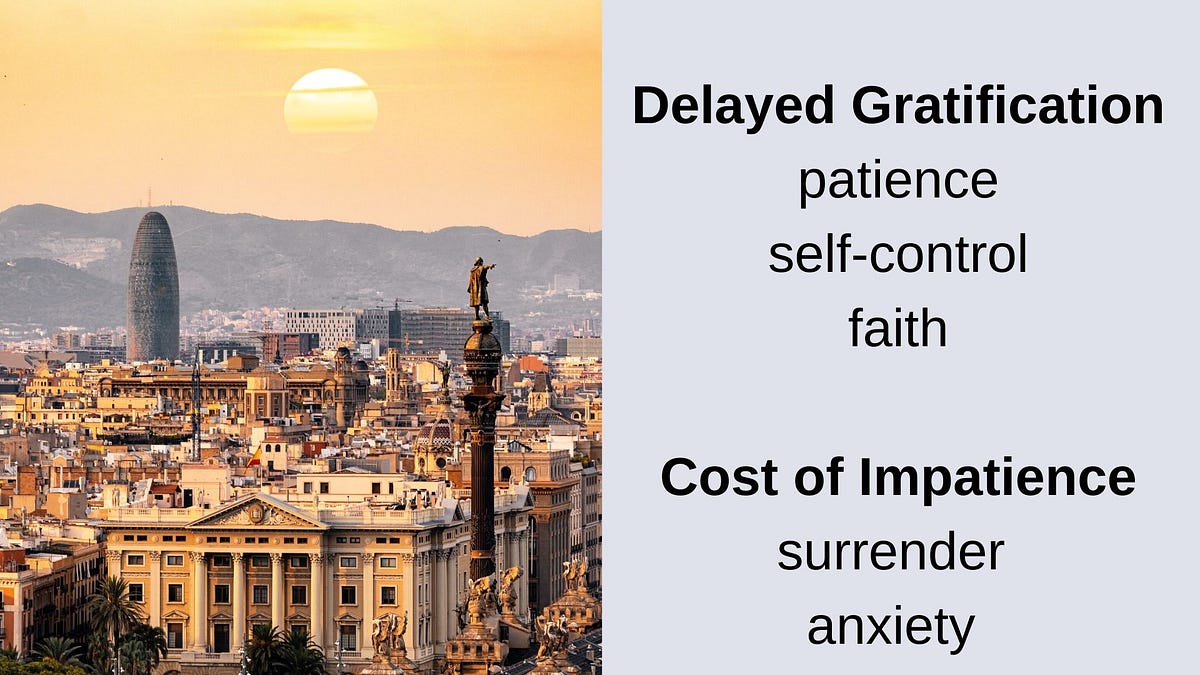 The Importance and Benefits of “Delayed Gratification” | by An Introvert's Garden Library | Medium