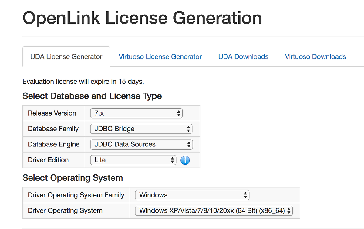 Installing & Using the OpenLink Lite Edition ODBC–to–JDBC Bridge Driver, on Windows | by Daniel ...