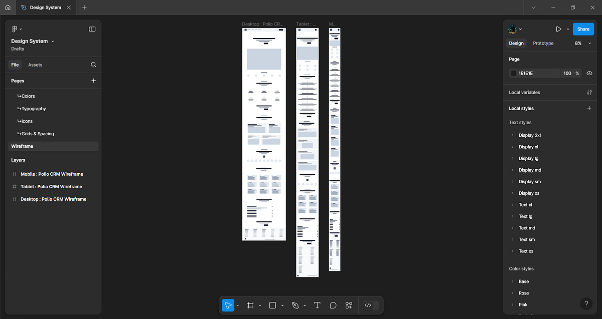 Day 80: Wireframe Responsiveness for Tablet and Mobile Devices | by ...