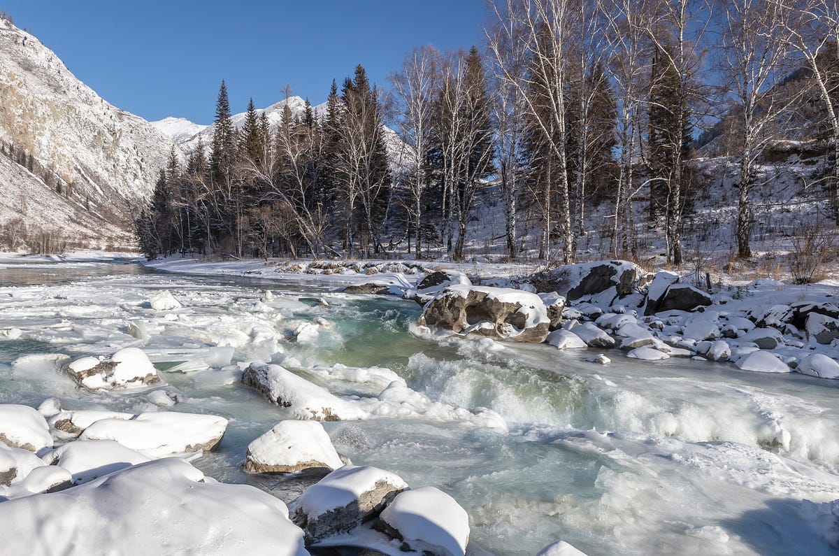 Winter in Pahalgam is a magical experience, where the landscape ...