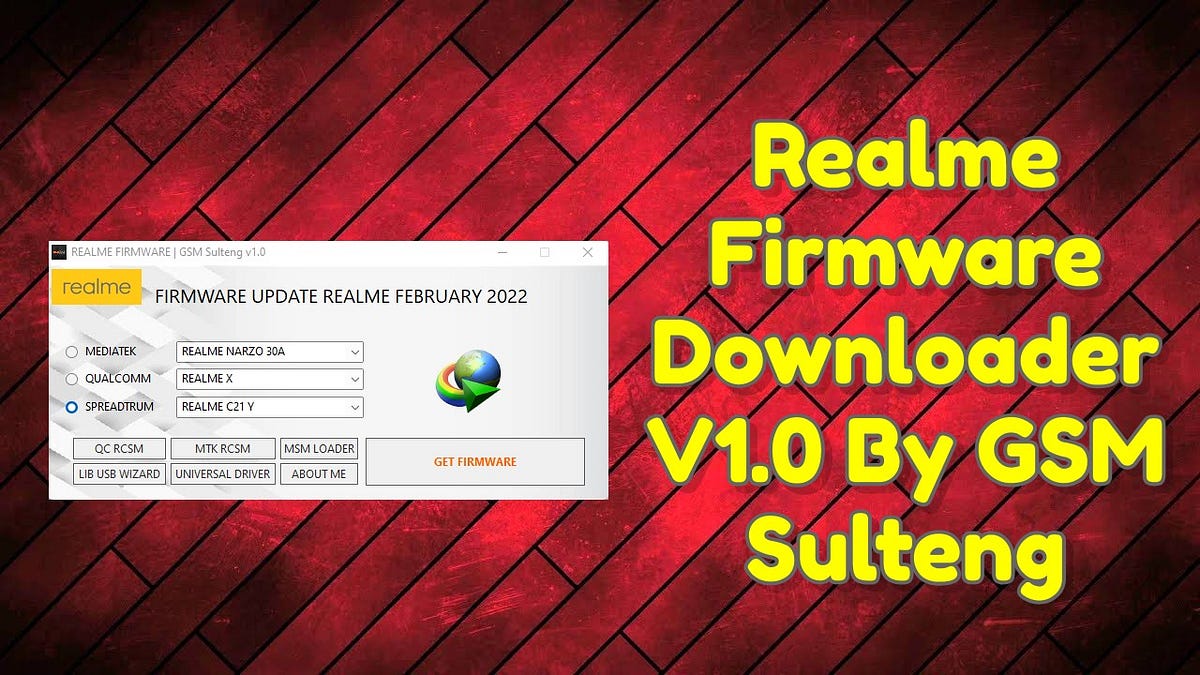 Realme Firmware Downloader V1.0 Tool | by Online Mobile Software | Medium