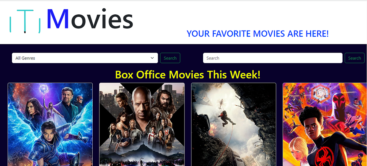 Tmovies: A Simple Movie Search website. | by Tibebeselassie Tilahun ...