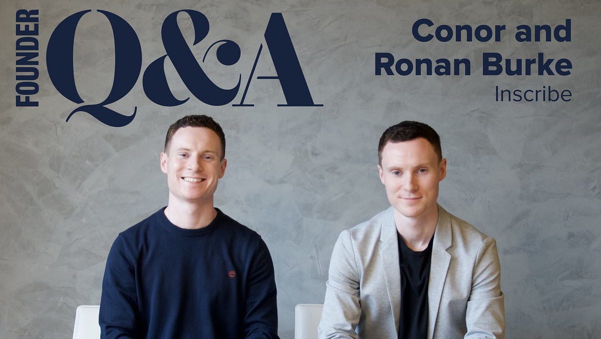 Conor and Ronan Burke, Inscribe — Founder Q&A | by Threshold Ventures ...