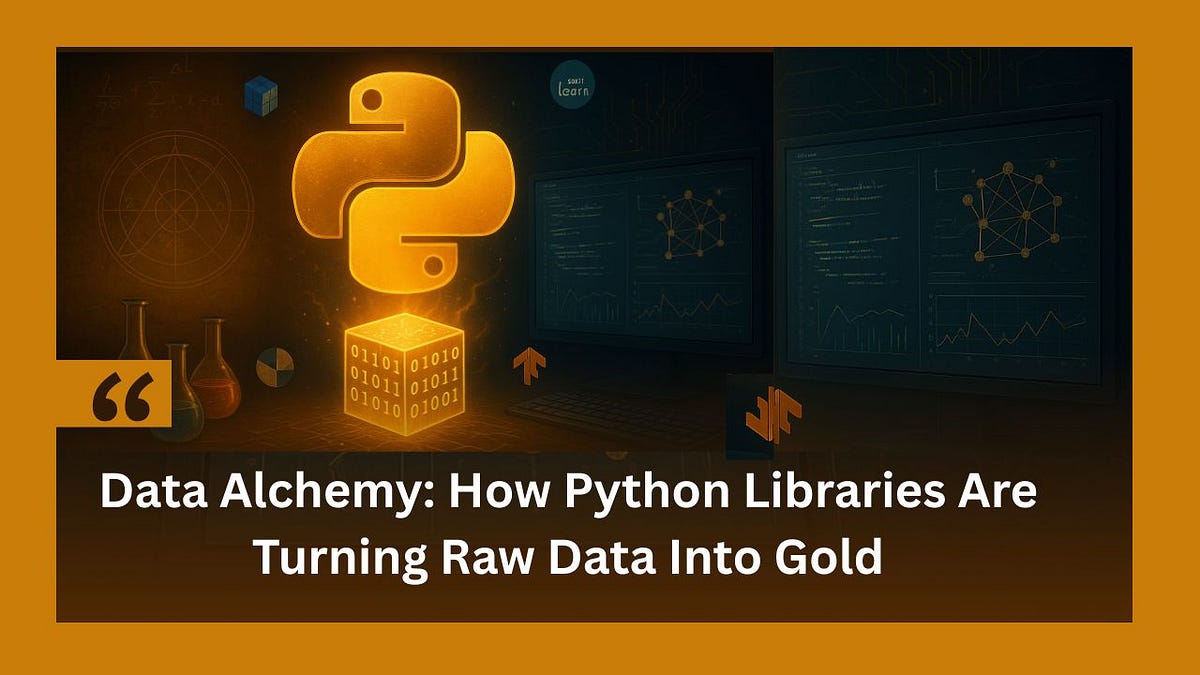 Data Alchemy: How Python Libraries Are Turning Raw Data Into Gold | by Mubashir Ali | Nov, 2025 ...