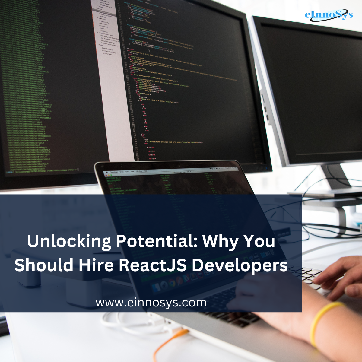 Unlocking Potential: Why You Should Hire ReactJS Developers | by Einnosystech | May, 2024 | Medium