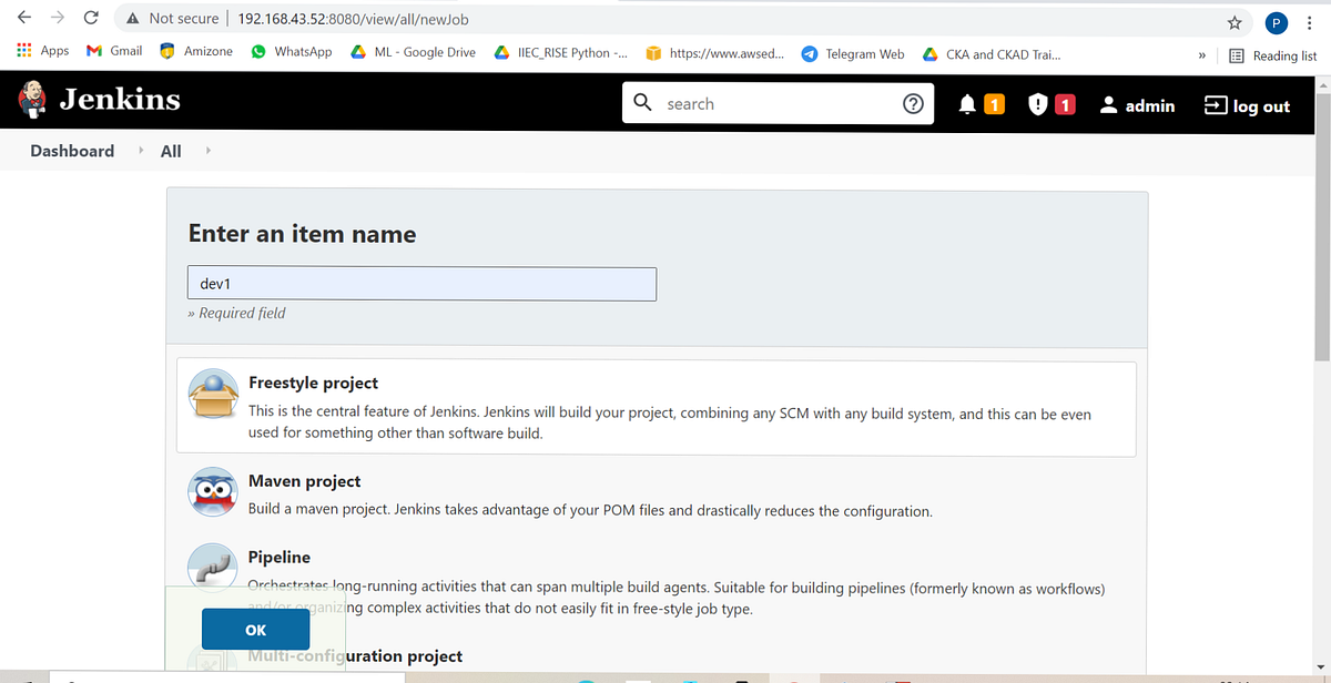 Task 1. JOB#1 If Developer push to dev branch… | by Prudhvi Kumar ...
