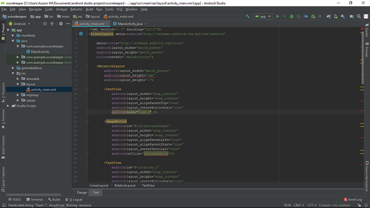 Android fundamentals 05. Android fundamentals 05.1: Drawables… | by azzam imaduddin | Medium