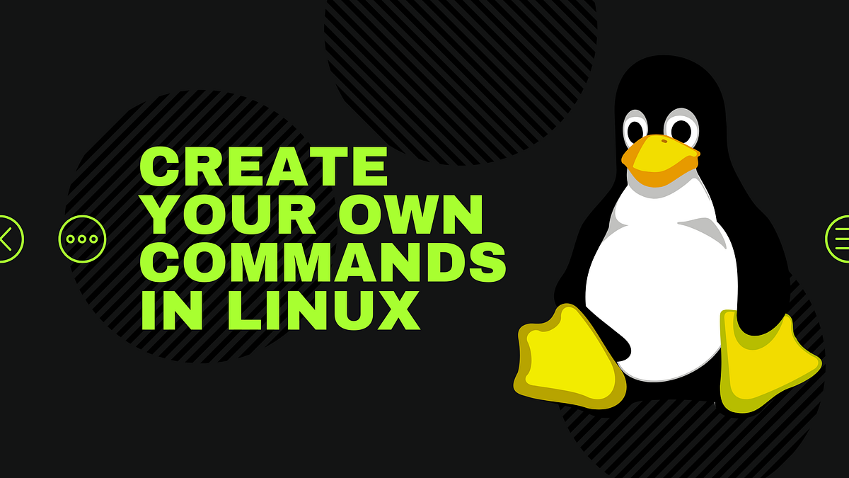 Create Your Own Commands In Linux Using “alias” Luiza Melo Medium 3408
