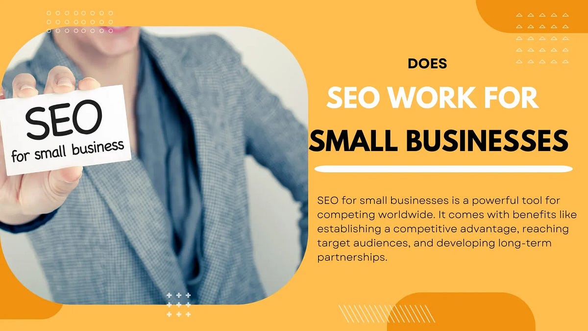 Does SEO work for small businesses? | by Ivector | Medium