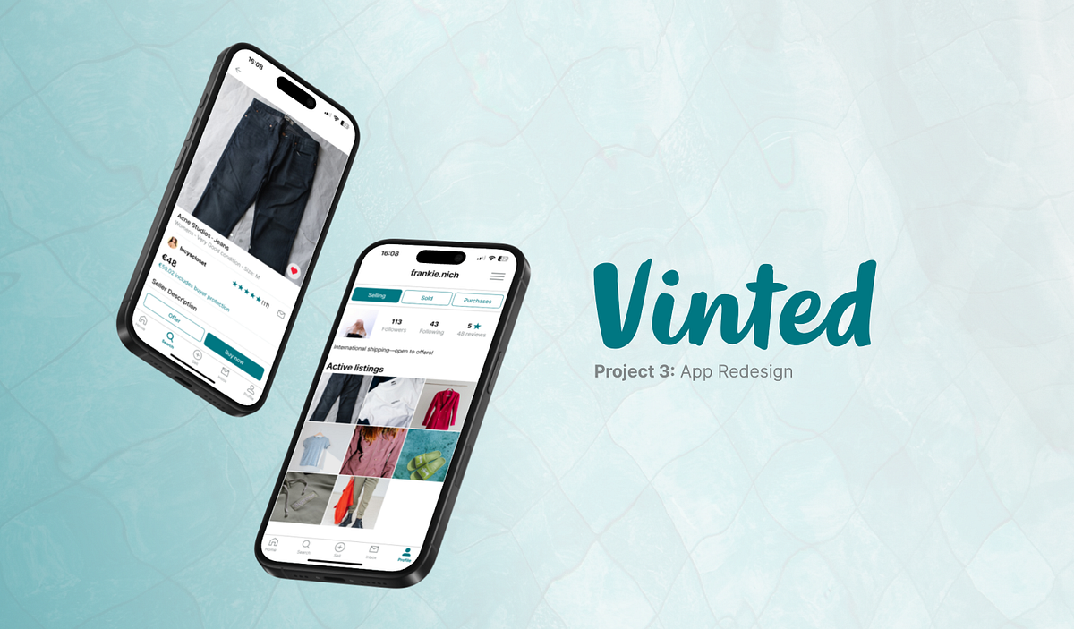 Solving Usability Challenges: My Visual Design Overhaul of Vinted | by ...