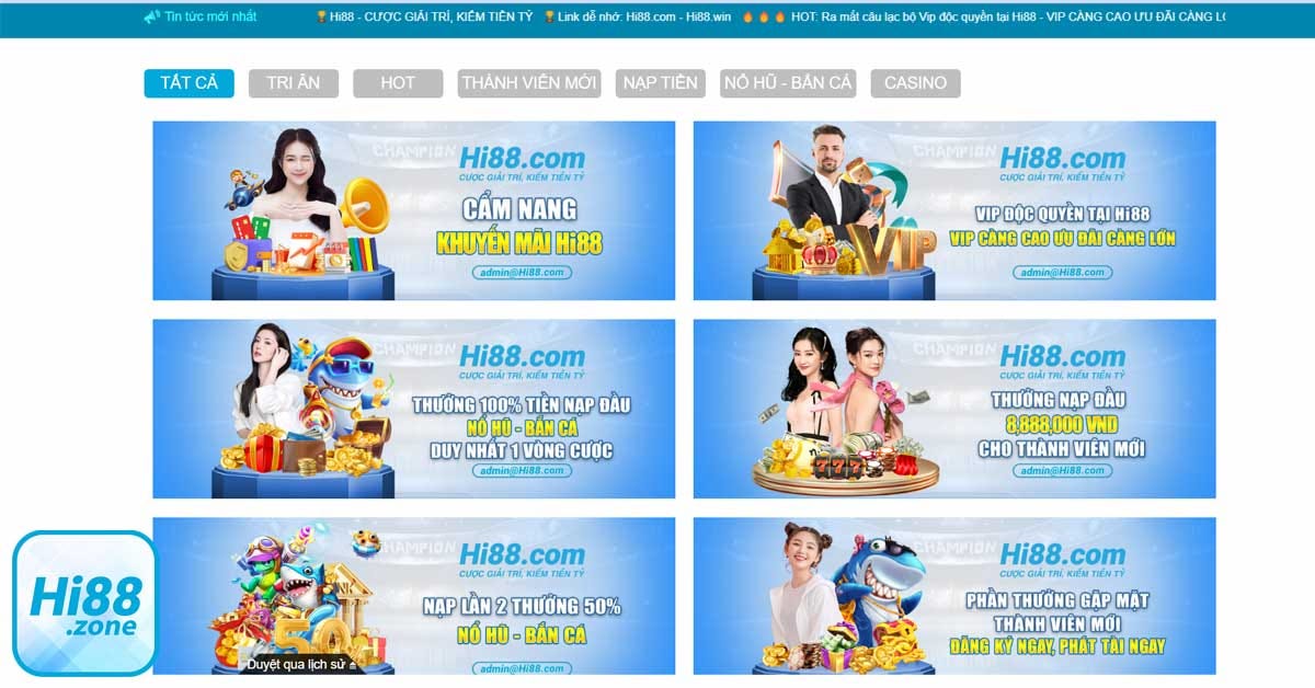 NHÀ CÁI HI88 — TRẢI NGHIỆM CÁ CƯỢC TRỰC TUYẾN TUYỆT VỜI - Hi88 Casino - Medium