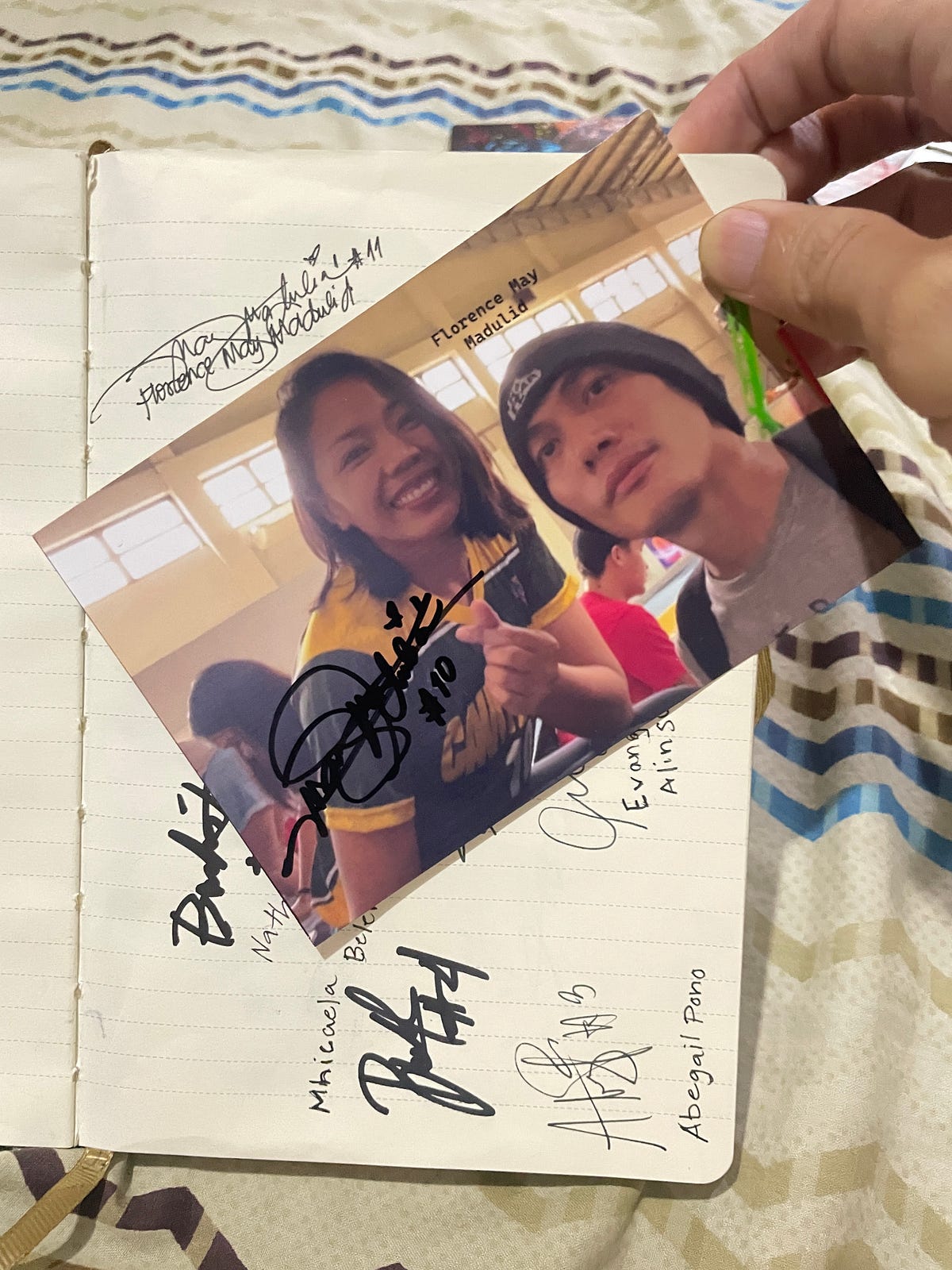 Ma’am Florence May Madulid #idol Autograph Sign Thank you po Idol #PVL ...