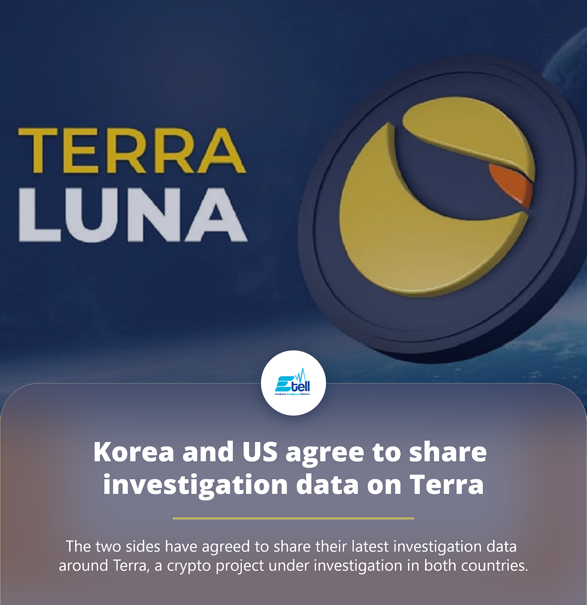 Korea And US Agree To Share Investigation Data on Terra | Medium
