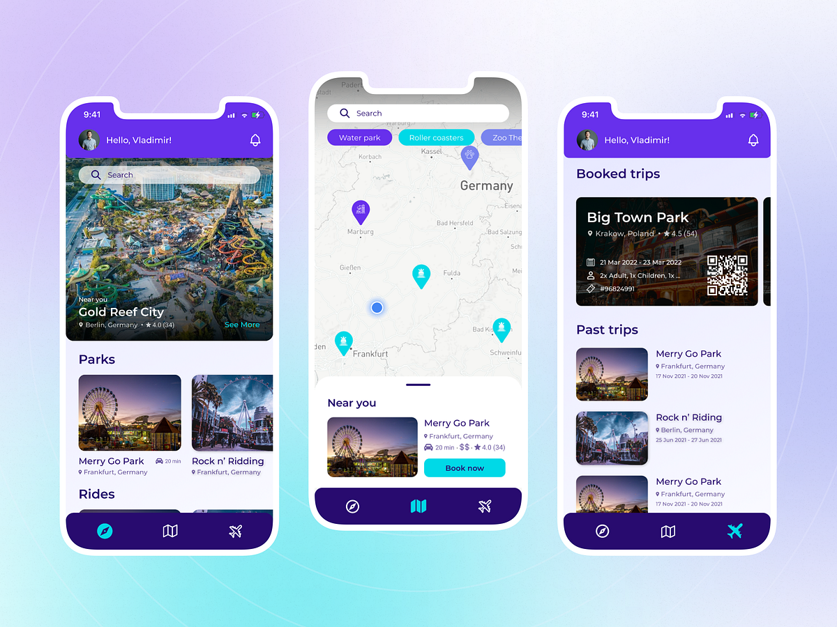 Case Study: Designing an app that allows you to easily find amusement ...