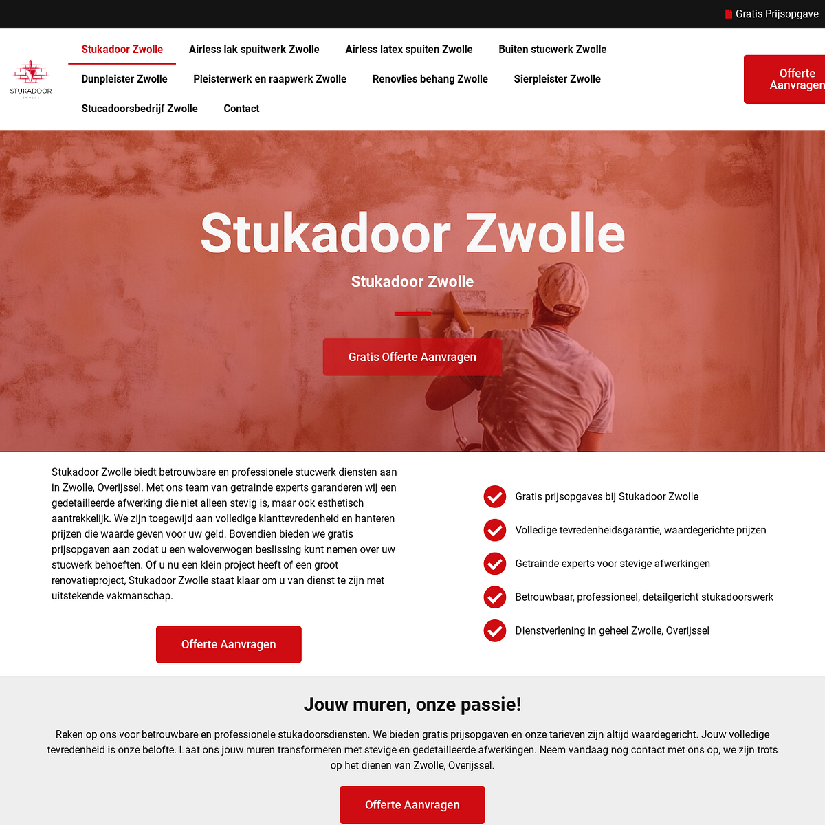 Stukadoor Zwolle - Stukadoor Zwolle - Medium