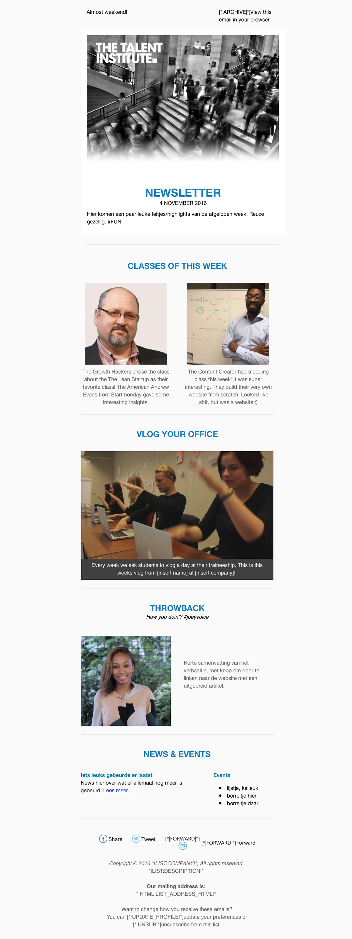 The TTI newsletter challenge. Whoop.. We won! | by Melanie Silva Lopes ...