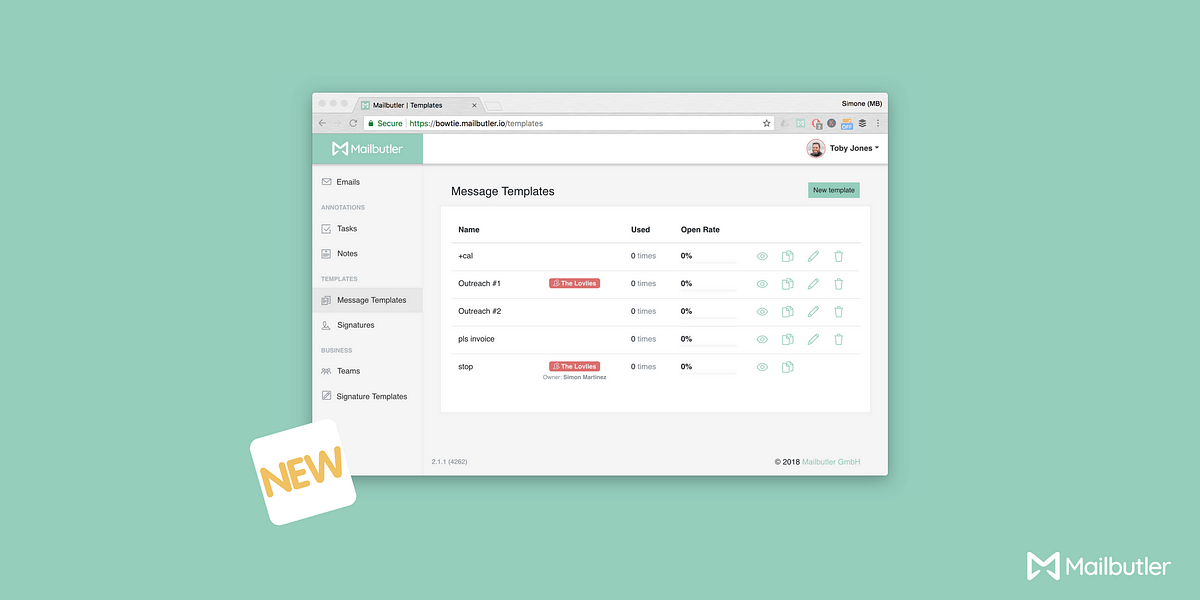 Update: Message Templates. A more intuitive way to compose, manage ...