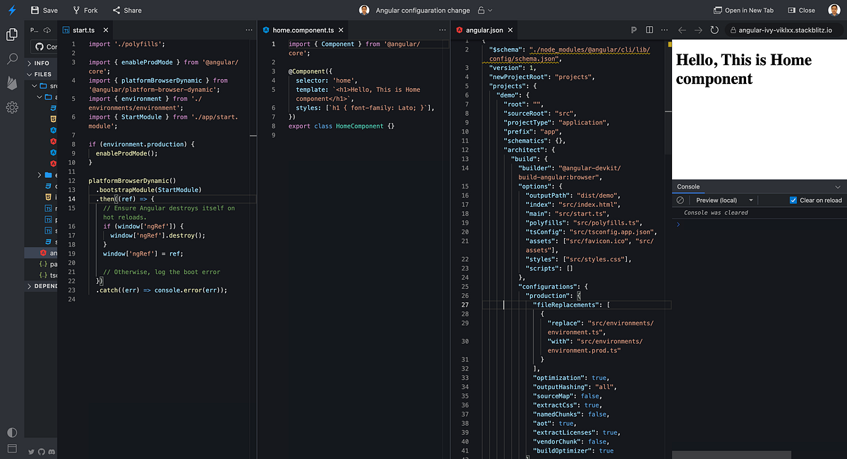 Angular Custom Configuration. As you know, main.ts file is the… | by Piyali Das | Medium