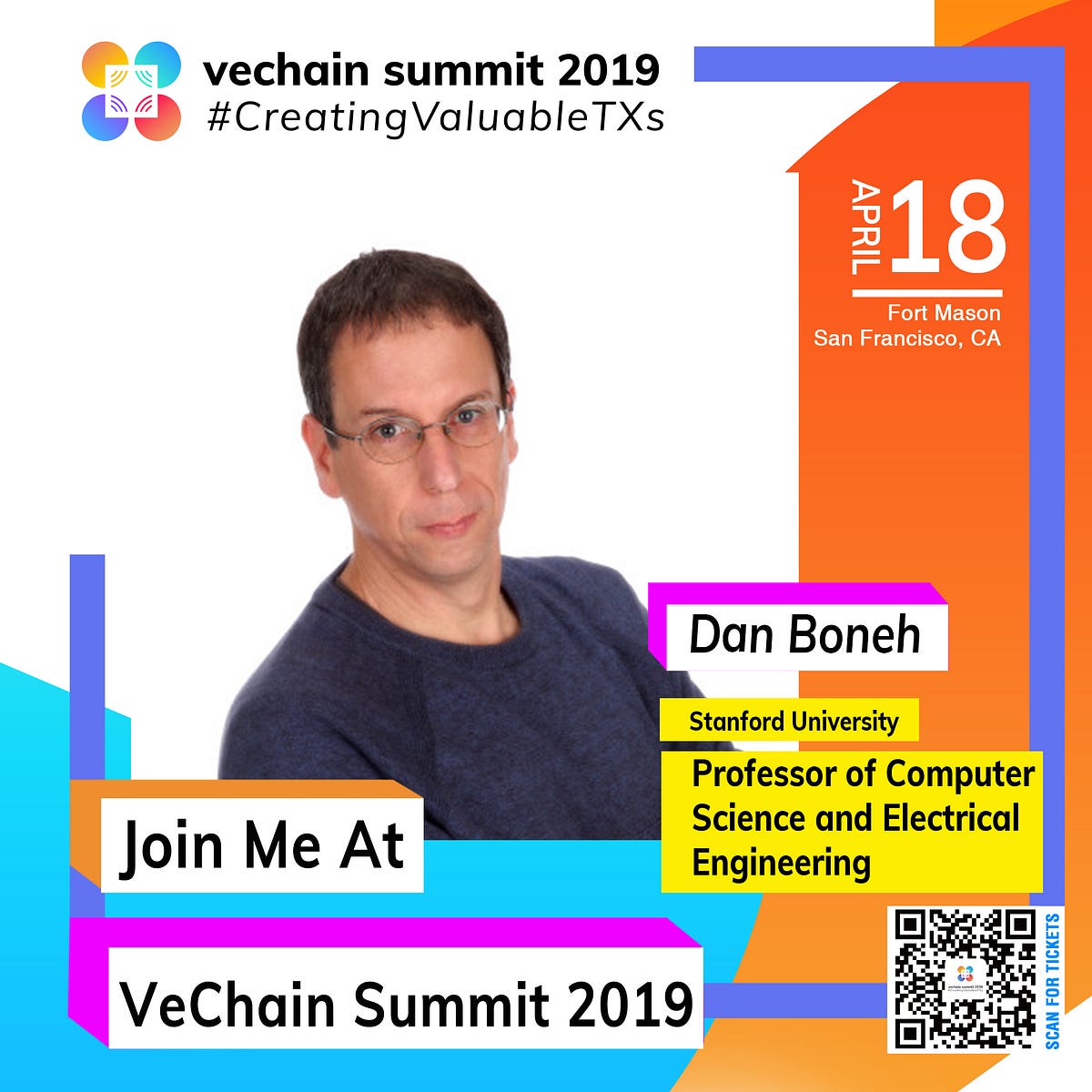 Dr. Dan Boneh, Professor and Cryptography Expert, Featured at the 2019 ...